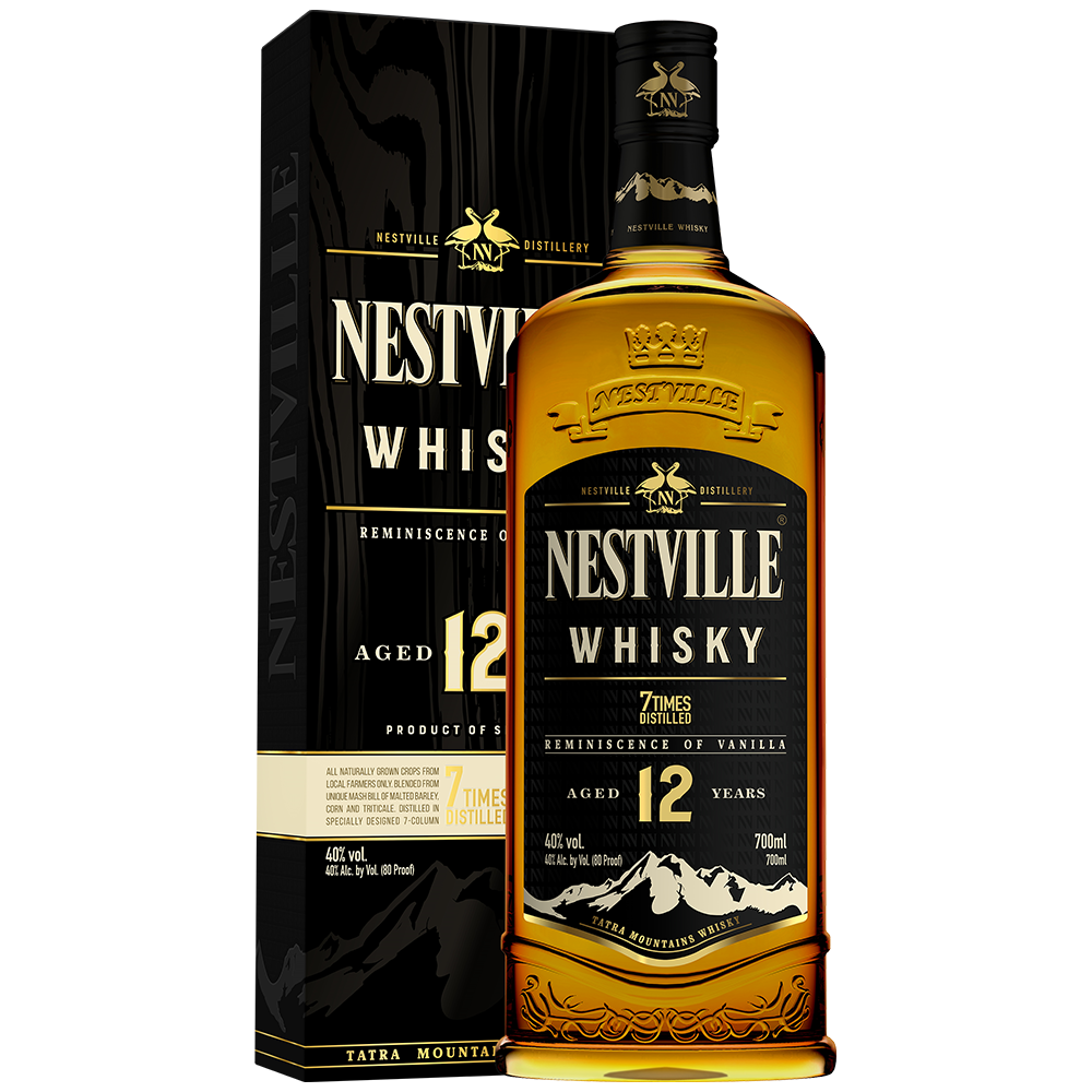 Nestville Whisky Blended 12yo 40% 0,7L - Nestville Park